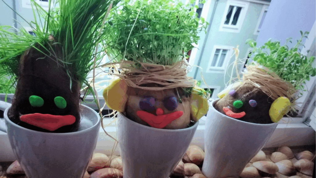 Kresse-Köpfe lustig gestalten – kreative Ideen für Groß und Klein ...